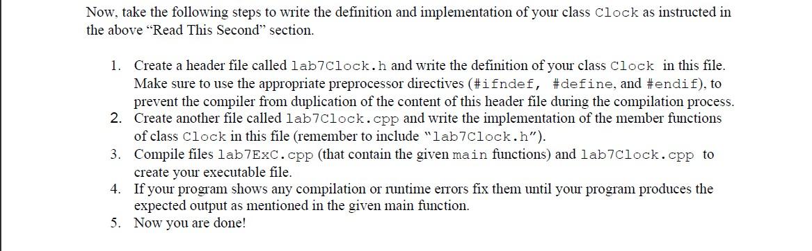 Solved Lab7ExC.cpp: #include #include | Chegg.com