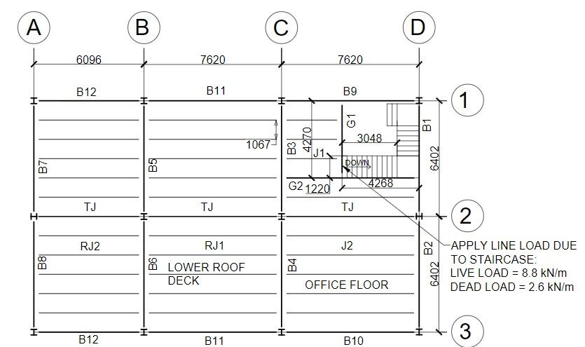 Calculate the design snow load for the upper roof and | Chegg.com