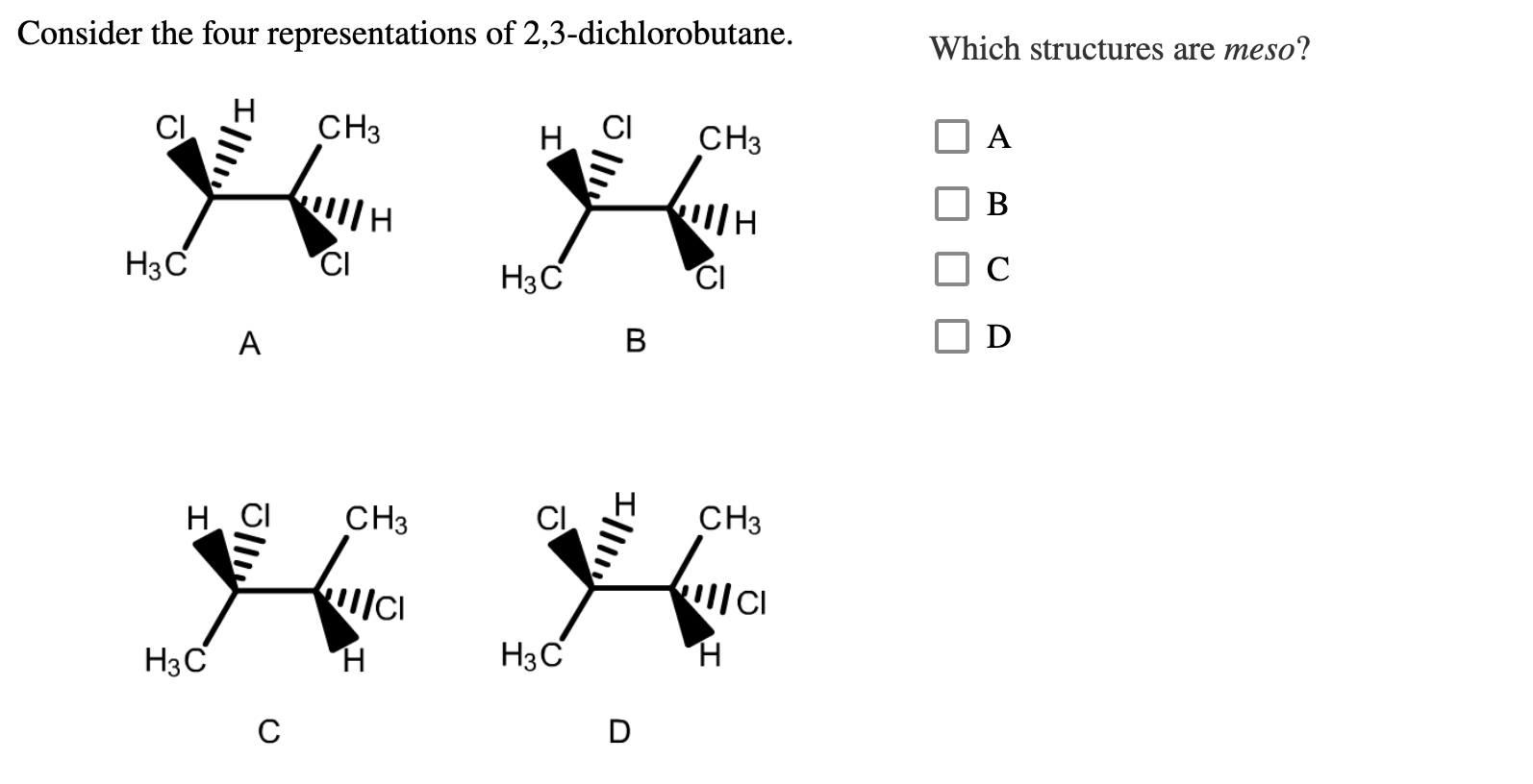 Solved Consider the four representations of | Chegg.com