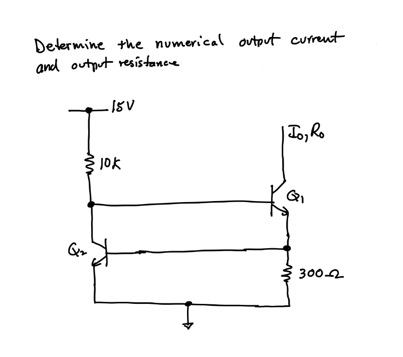 Solved Determine the numerical output current and output | Chegg.com