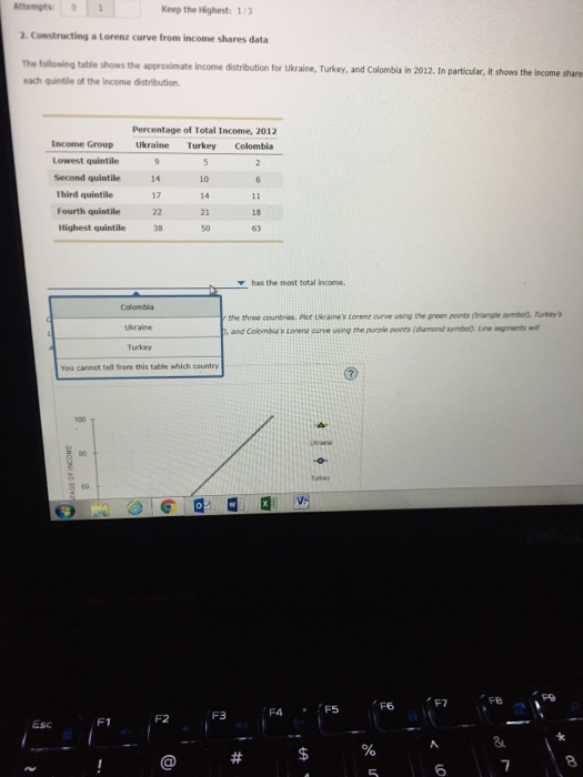 Solved Attempts: Keep the Highest:1/3 2. Constructing a | Chegg.com
