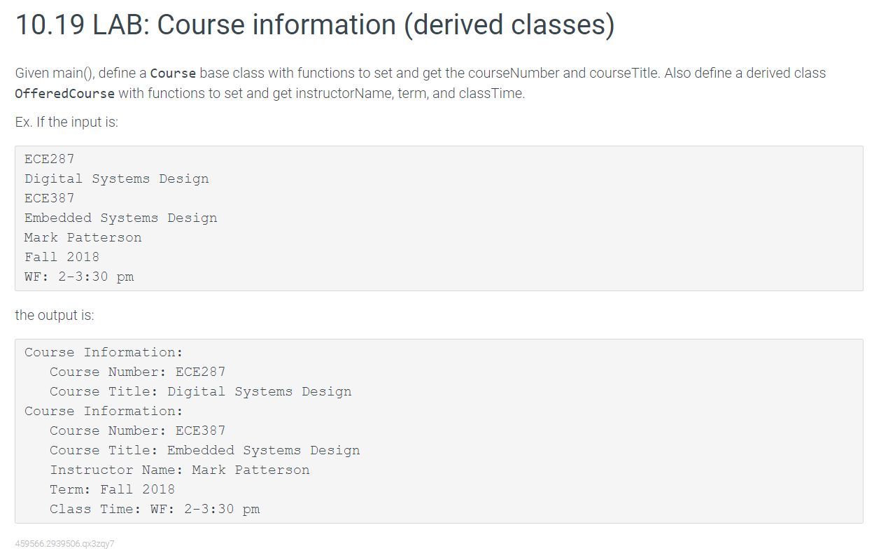 Solved I have the following question in C++. Can anyone help | Chegg.com