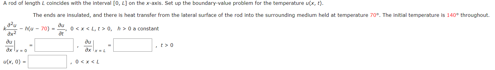 Solved A rod of length L coincides with the interval [0, L) | Chegg.com