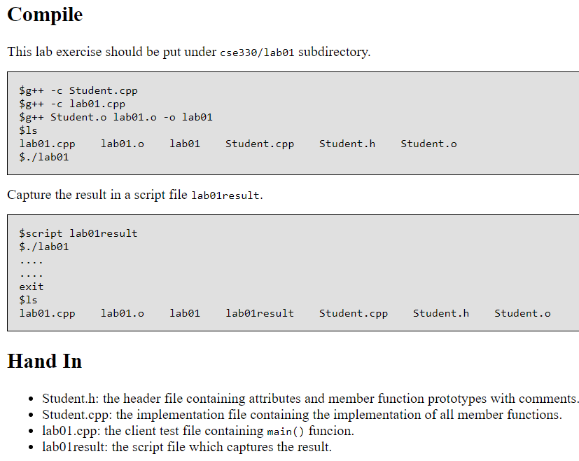 Solved Write a C++ program that includes the following . | Chegg.com