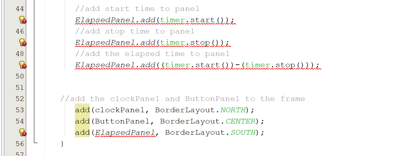 Solved JAVA Question: How do you get Class "StillClock" and | Chegg.com