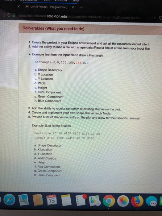 Solved How do I construct a TRIANGLE in JComponent Plot in | Chegg.com