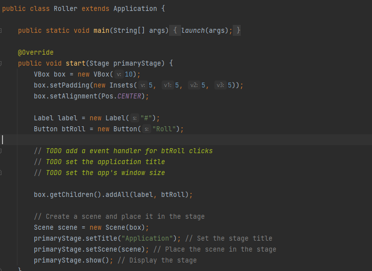 lic class KeyMasterFX extends Application \{ public | Chegg.com