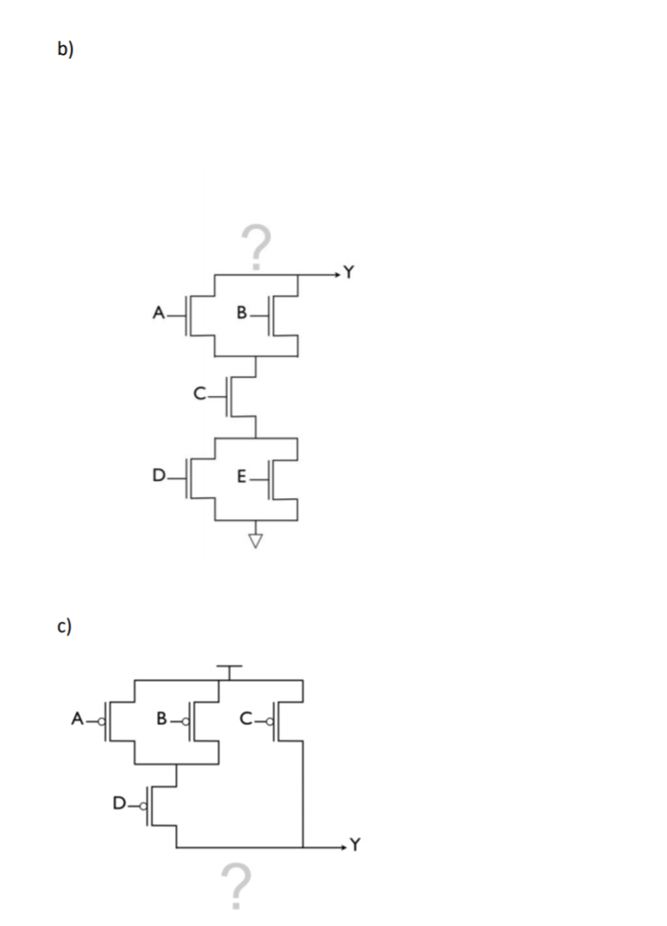 Solved 1. CMOS Transistor Complements (10 points each, 30 | Chegg.com