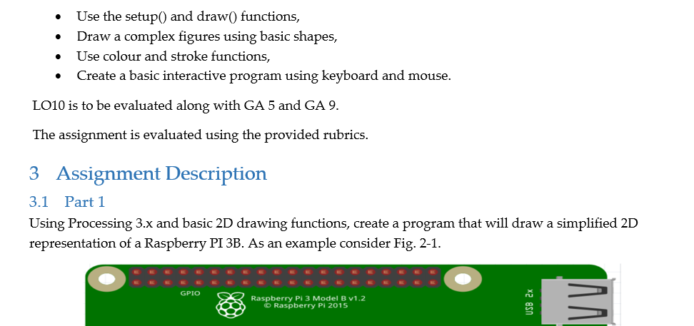 Use the setup() and draw() functions, Draw a complex | Chegg.com