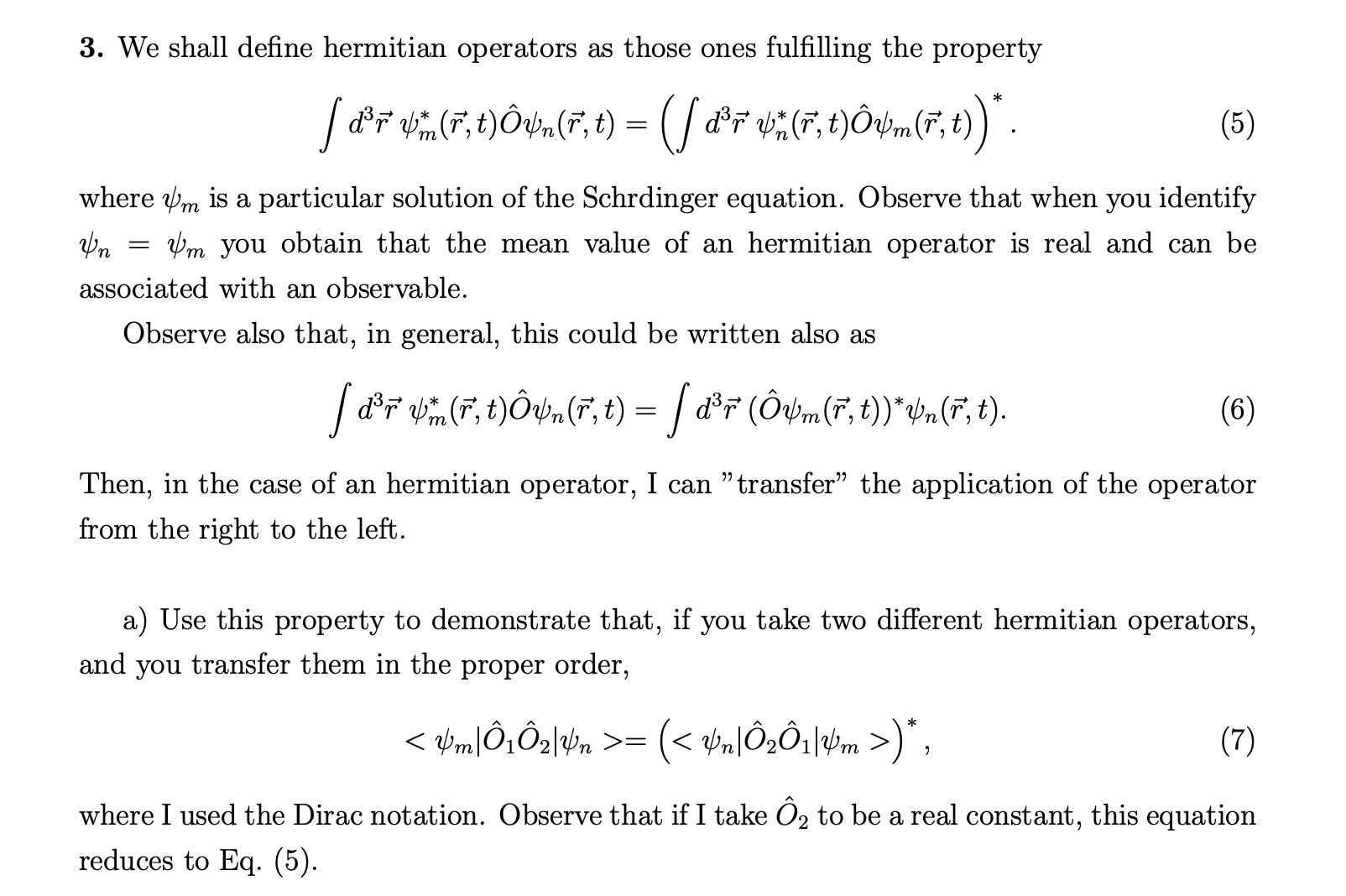 Solved Use this property to demonstrate that, if you take | Chegg.com