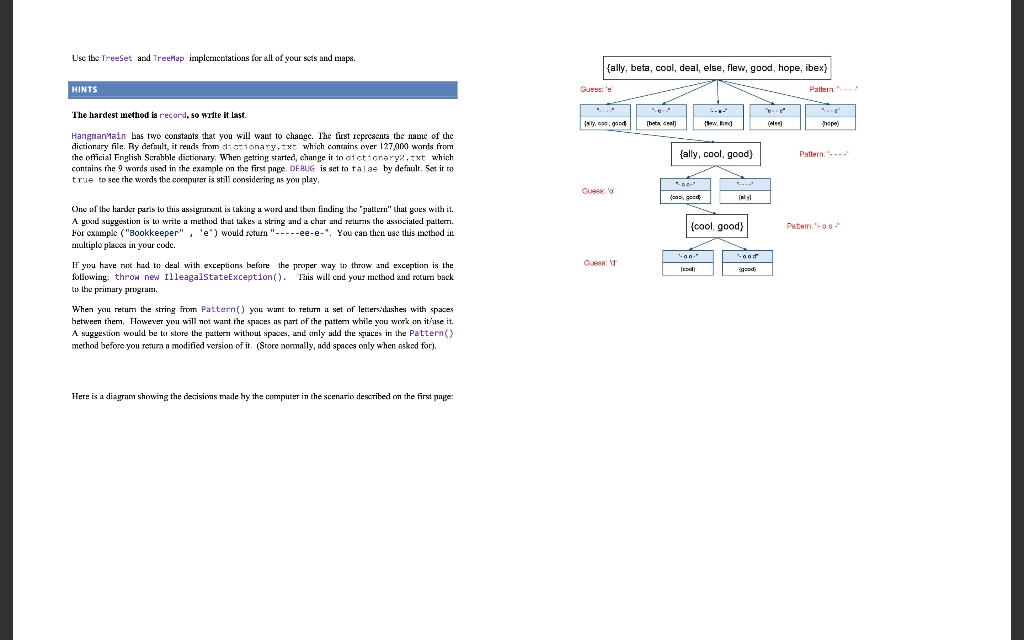 Solved In a normal game of hangman, the computer picks a | Chegg.com
