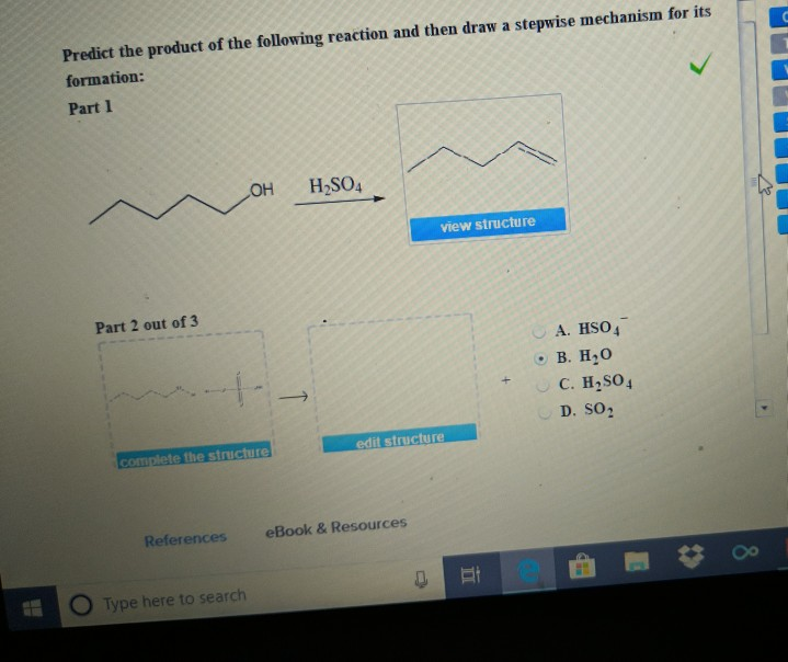 Solved Predict the product of the following reaction and | Chegg.com