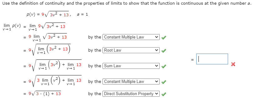 Solved Use The Definition Of Continuity And The Properties