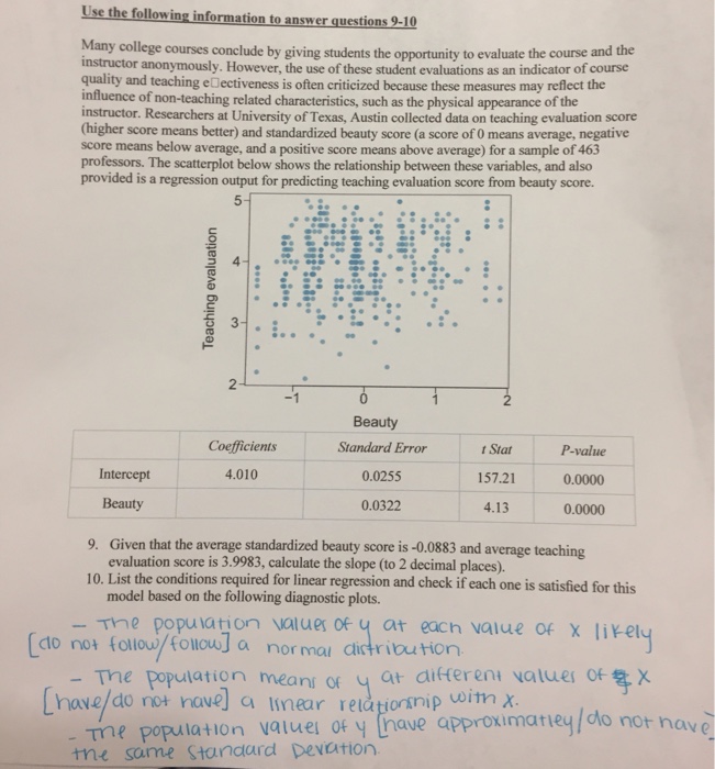 Solved Use the following information to answer questions | Chegg.com