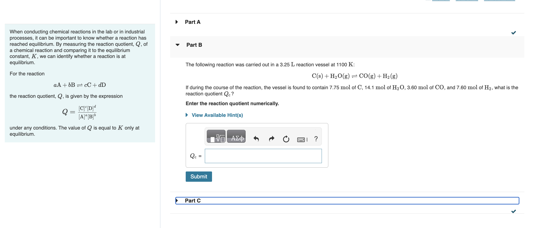 Solved When conducting chemical reactions in the lab or in | Chegg.com
