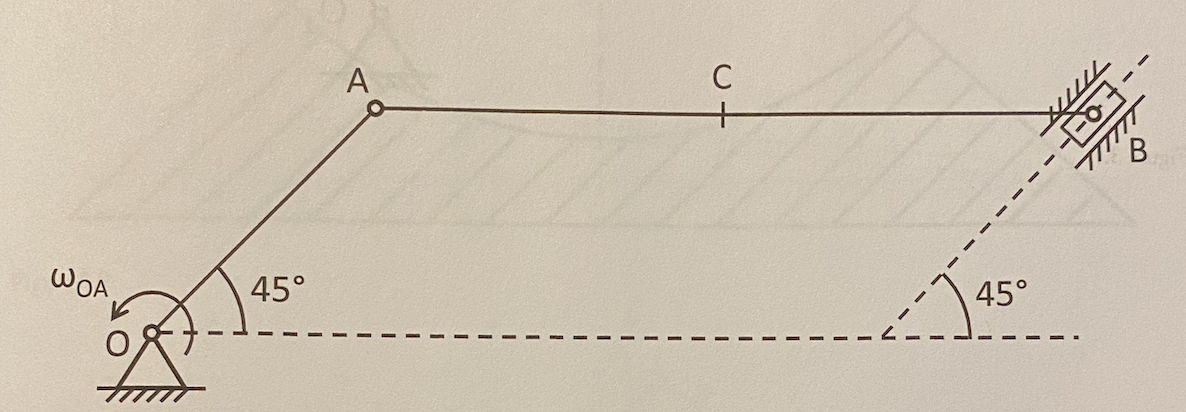 Solved Define velocities of particles A, B, C, and angular | Chegg.com