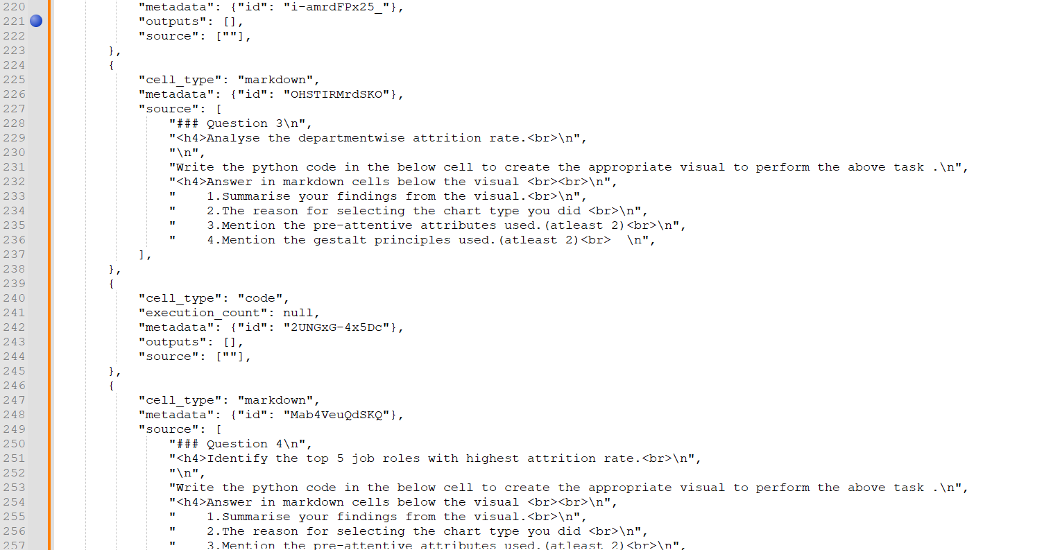 Sample code given with blank values in it as | Chegg.com