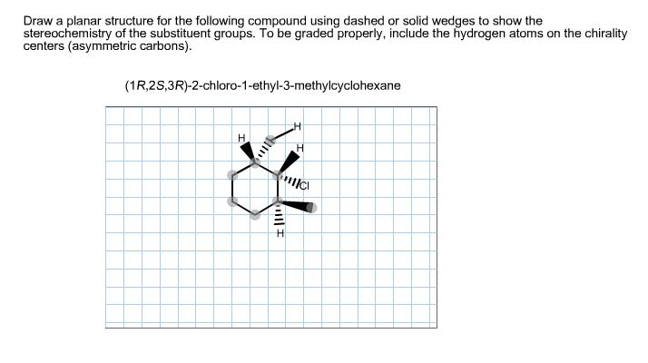 Solved Draw a planar structure for the following compound | Chegg.com
