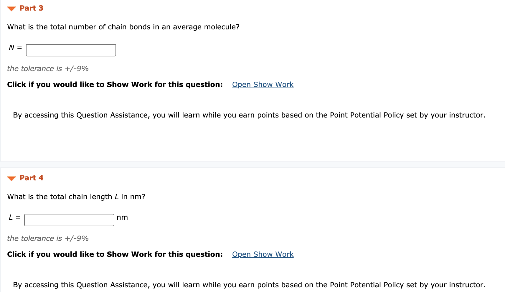 Solved Calculate The Repeat Unit Molecular Weight Of