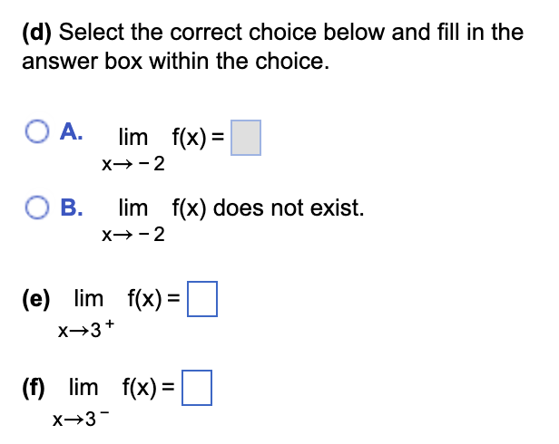 Solved Using the following graph of the function f, evaluate | Chegg.com