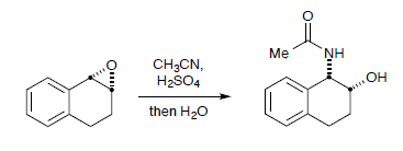Solved Ritter Reaction Provide a detailed mechanism for the | Chegg.com