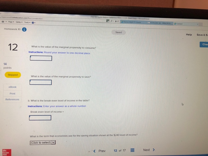 Solved Tools- canne" Help Save &Exit Submit Check my work | Chegg.com