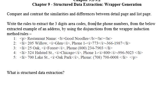 Lupiel 7 17 Chapter 9 Structured Data Extraction