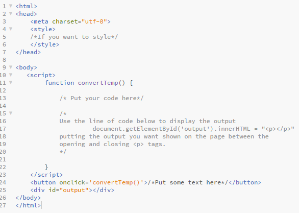 Solved 4.17.1: IF Lab - Temperature Conversion