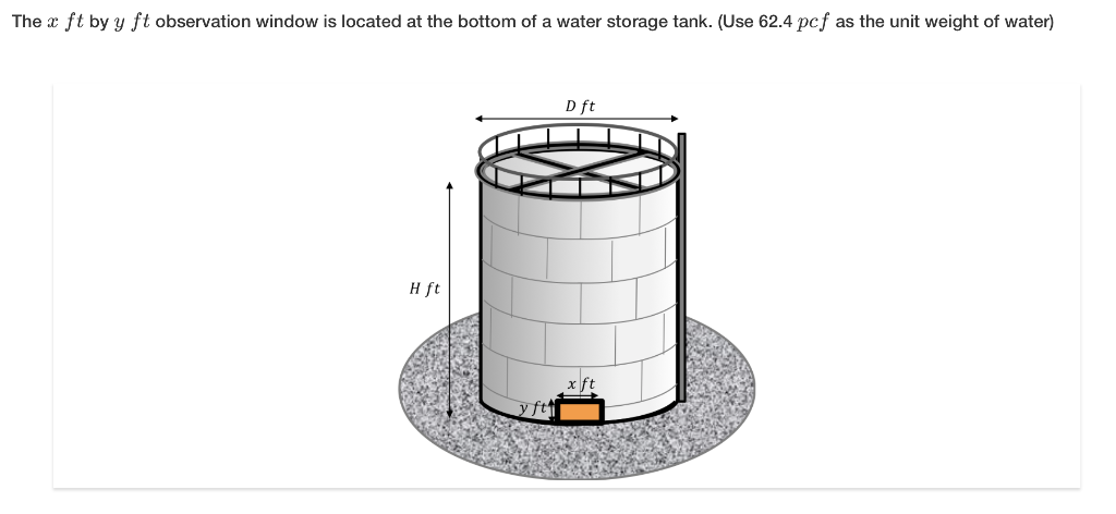 Solved ft by y ft observation window is located at the | Chegg.com