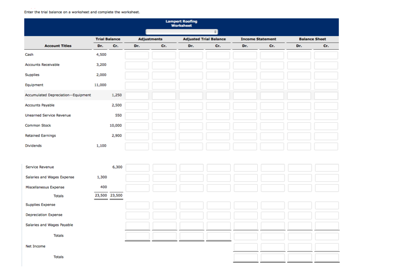 Solved Problem 4-01A a-d (Part Level Submission) The trial | Chegg.com