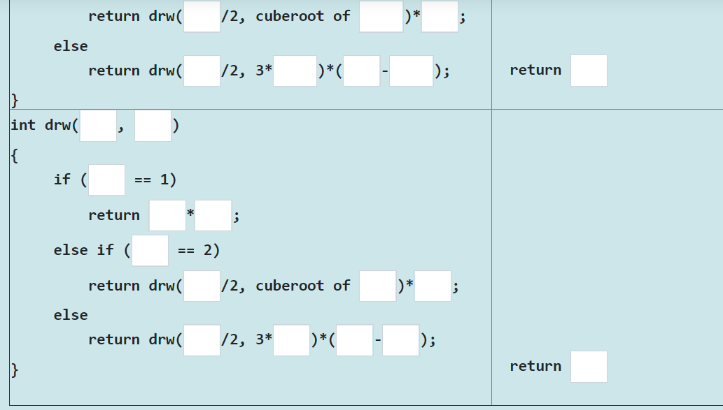 Solved Trace the flow of the following recursive function, | Chegg.com