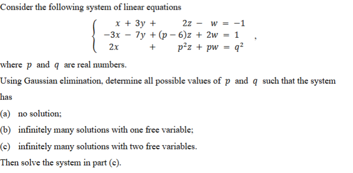 Solved Show me ﻿the steps to ﻿solveConsider the following | Chegg.com