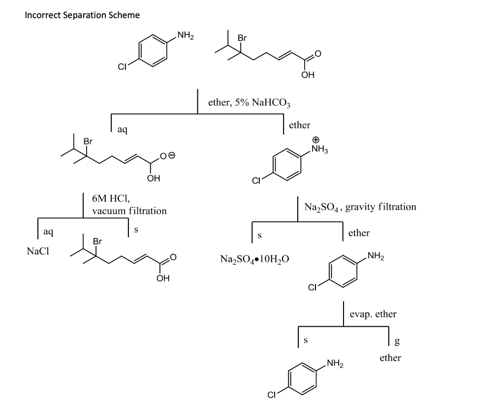 Solved Assignment 5: Separation Scheme Correction > On a | Chegg.com