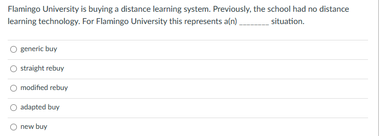 Solved Flamingo University is buying a distance learning | Chegg.com