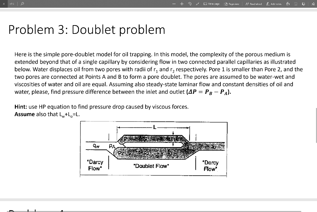 Problem 3: Doublet problem Here is the simple | Chegg.com