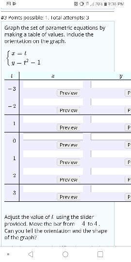 Solved #1 Points possible: 1. Total attempts: 3 Eliminate | Chegg.com