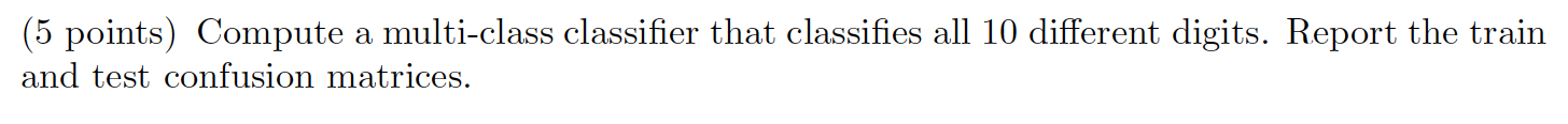 Solved Handwritten digit classification. In this exercise | Chegg.com