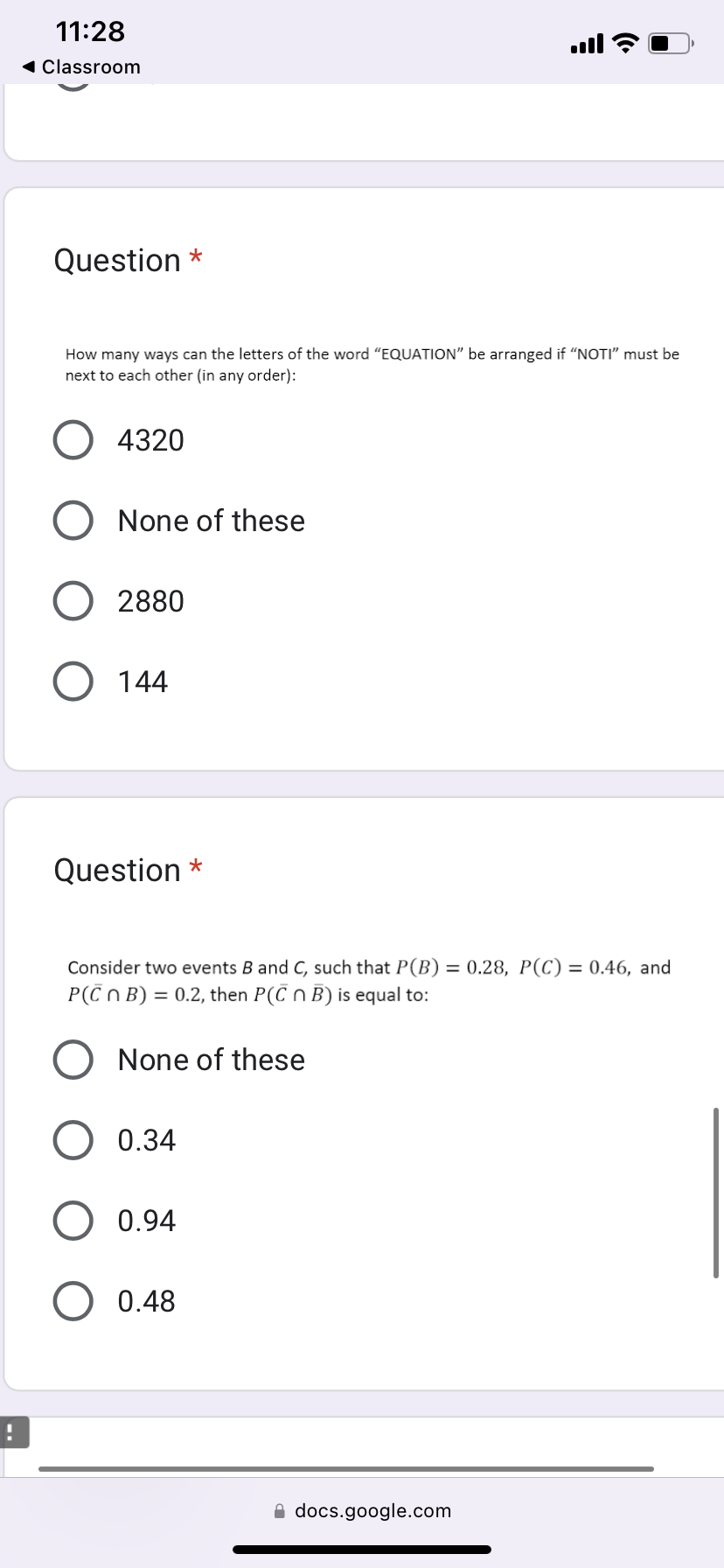 Solved How many ways can the letters of the word "EQUATION" | Chegg.com