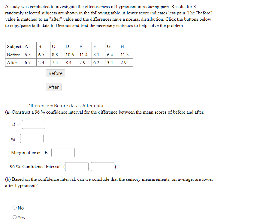 Solved A study was conducted to investigate the | Chegg.com