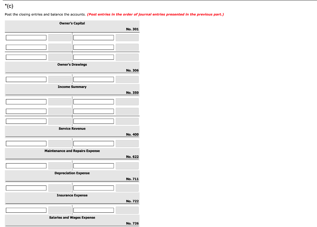 Solved *Problem 4-3A (Part Level Submission) The completed | Chegg.com