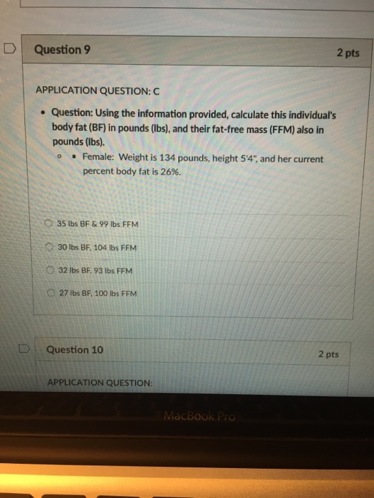 Solved Using the information provided, calculate this | Chegg.com