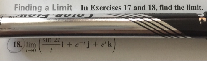 Solved Finding a Limit In Exercises 17 and 18, find the | Chegg.com