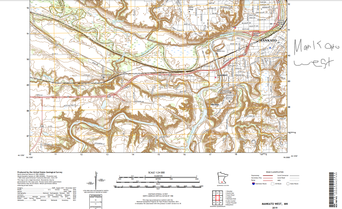 Solved Question 16 (4 points) Question 16: Using the Mankato | Chegg.com