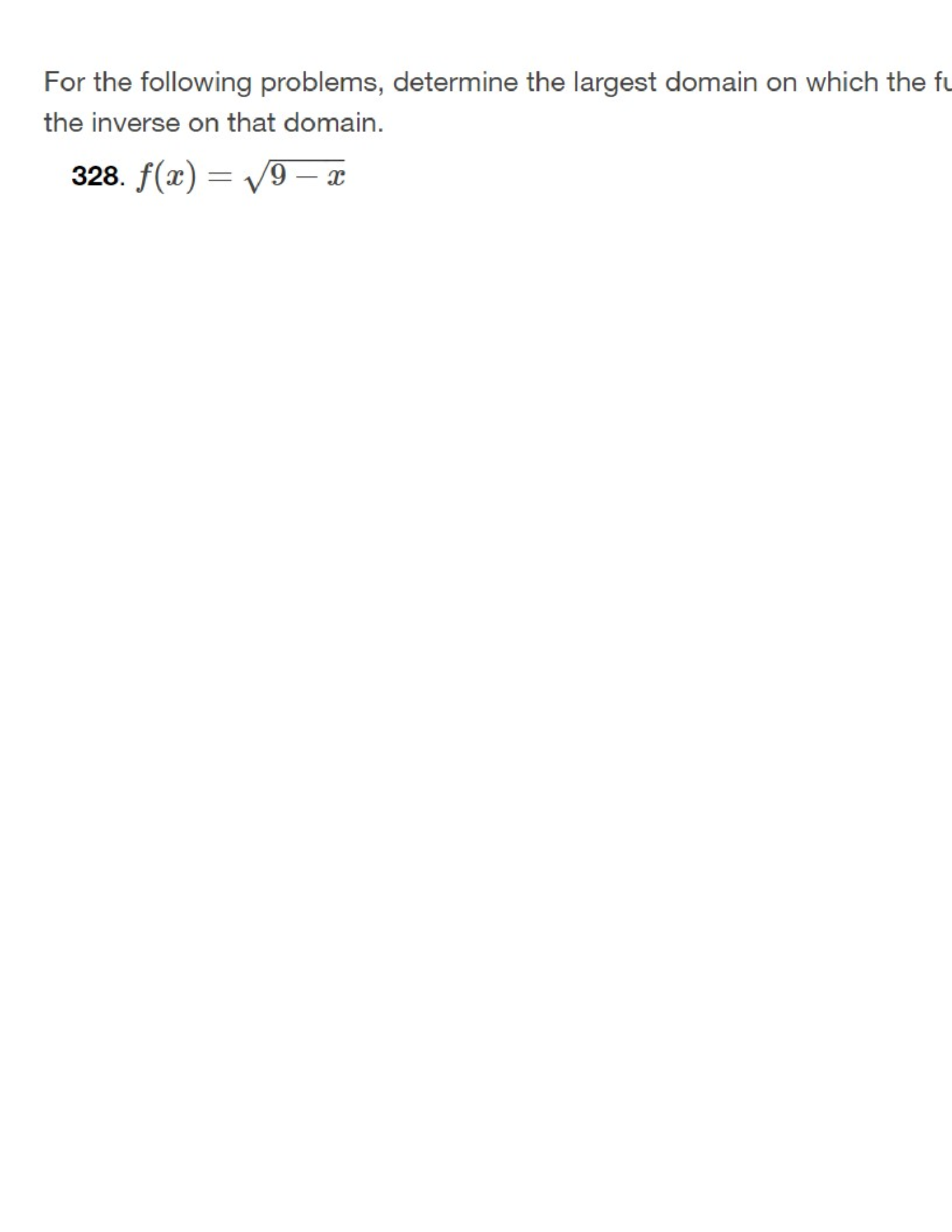 Solved For the following problems, determine the largest | Chegg.com