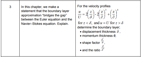 Solved Solve the boundary layer problem (BLP) based on the | Chegg.com
