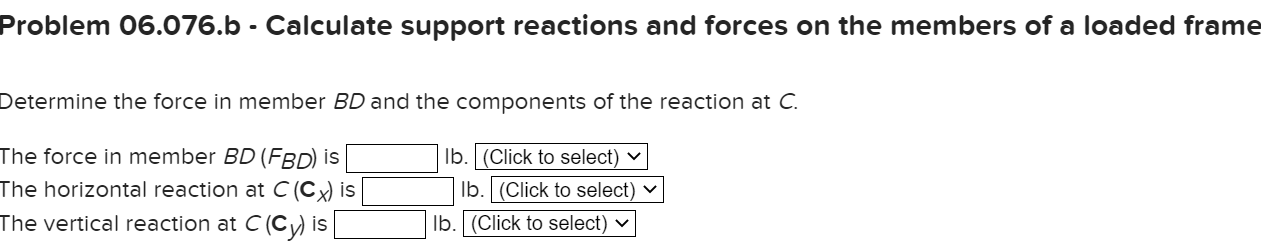 Solved Determine The Force In Member Bd And The Components