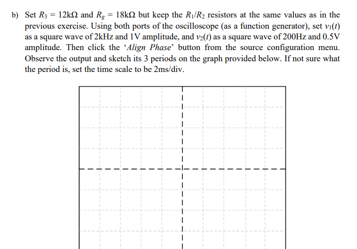Solved Instrumentation Amplifier a) Build the | Chegg.com Solved Instrumentation Amplifier a) Build the | Chegg.com