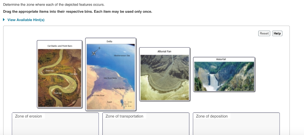 Solved Tutor: Streams Stream Valleys and Related Features 15 | Chegg.com