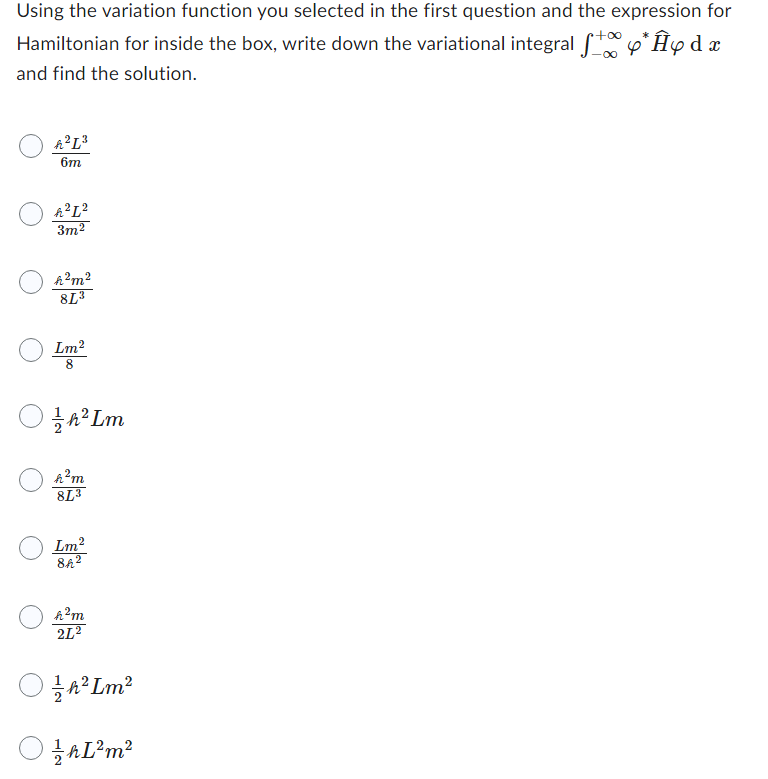 Solved In the first question of the quiz you will need to | Chegg.com