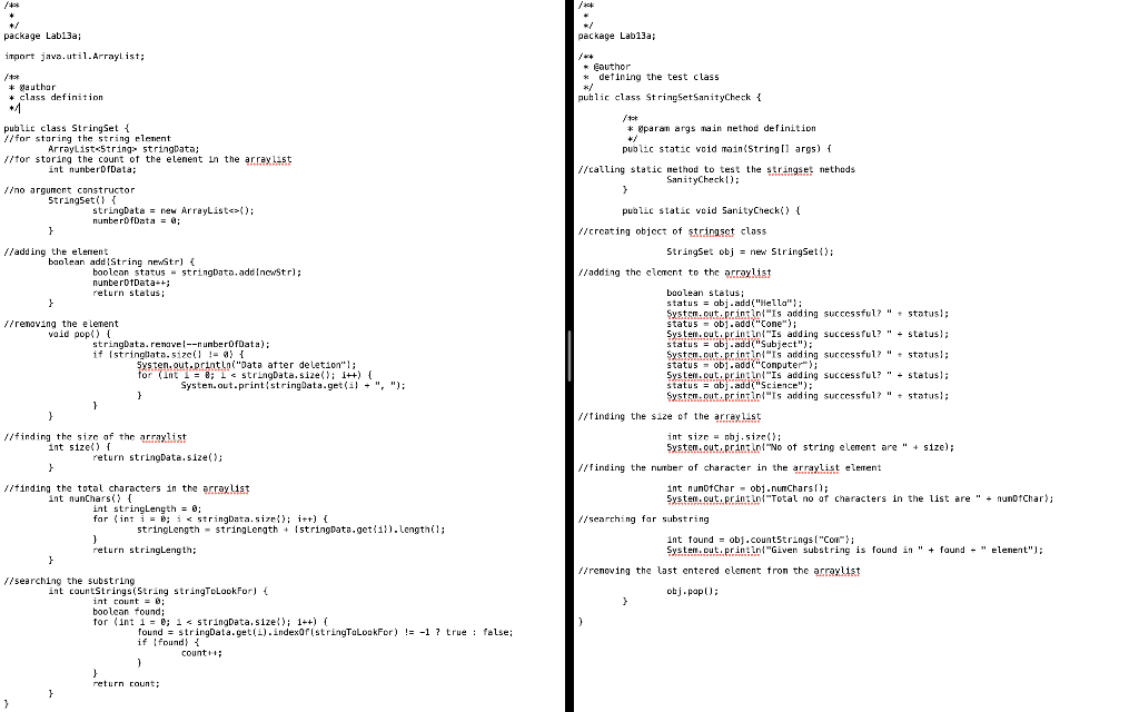 Solved need explanation for this java program. TIA | Chegg.com Solved need explanation for this java program. TIA | Chegg.com